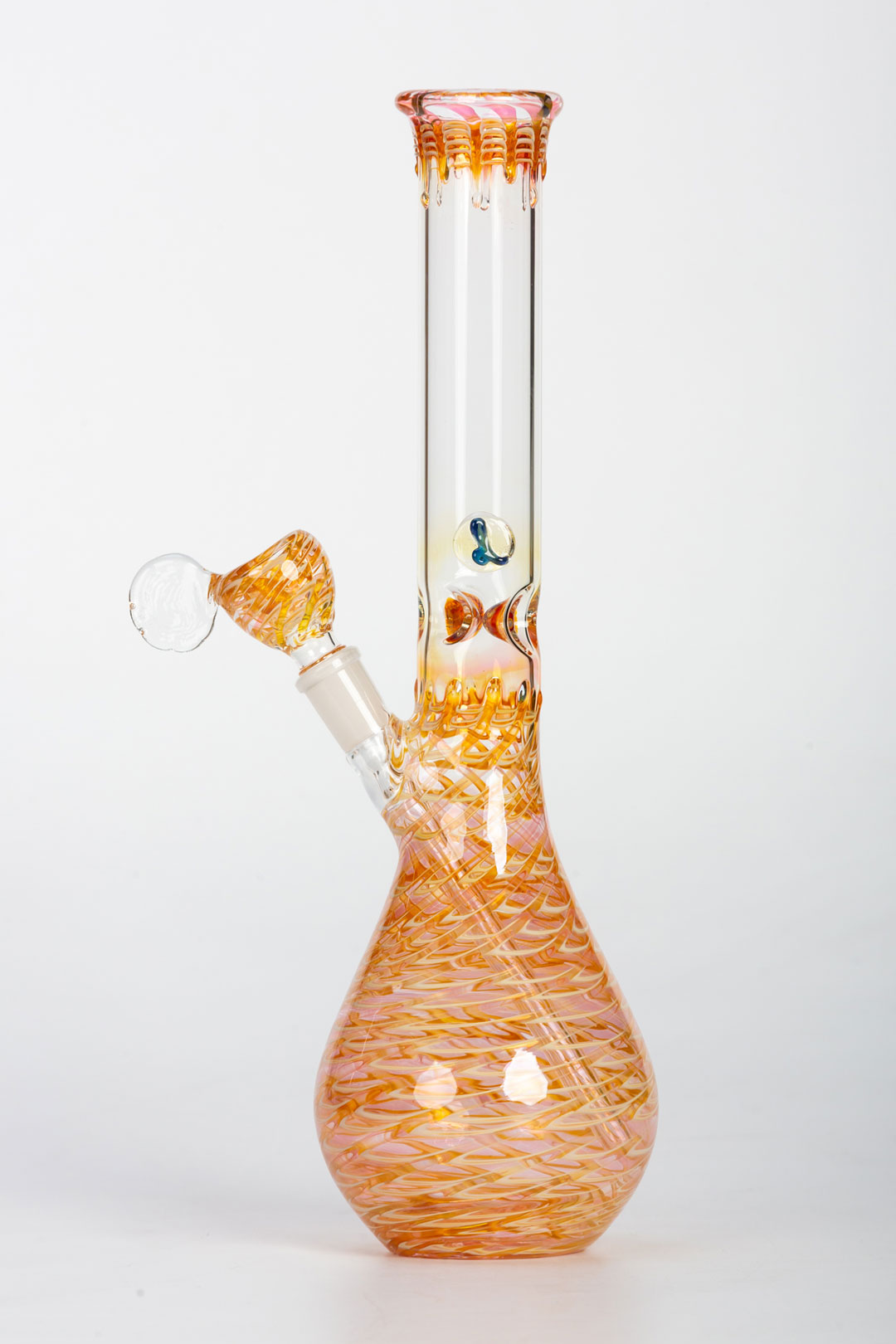 Gold Plated Water Bong 'Dutch Hemp' | Smoke-Nut.com